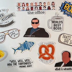 The Office Sticker Pack - Etsy