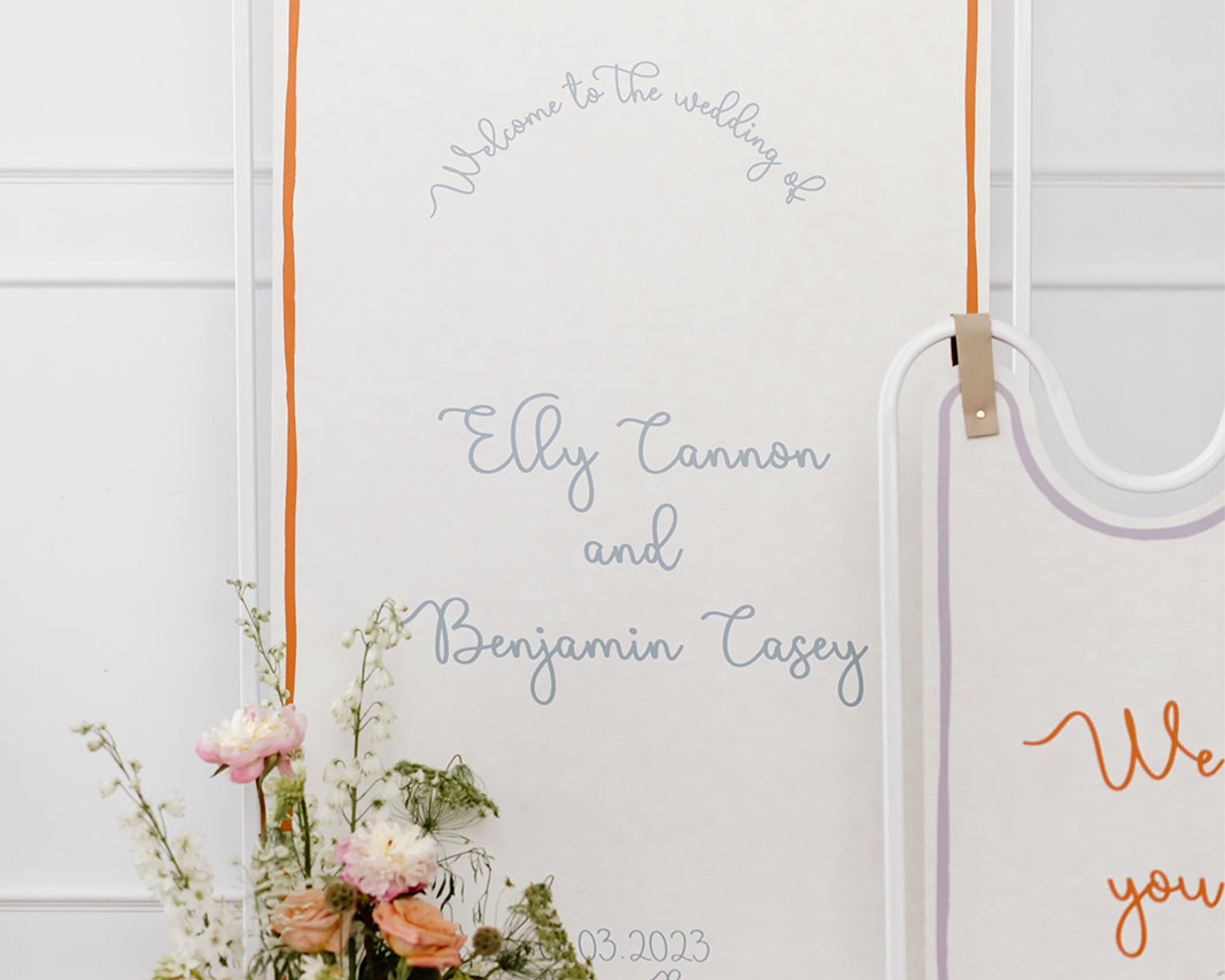 Sexi Plexi Tall Wiggle Wedding Welcome Sign 805x1180mm - Etsy