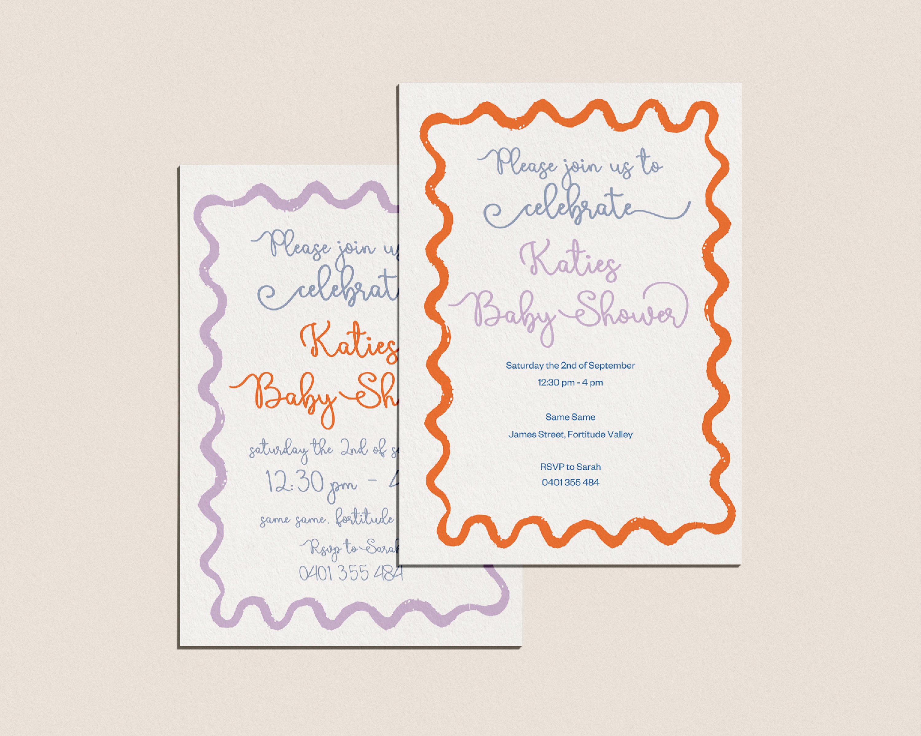 Sexi Plexi Wedding Event Baby Shower Birthday Invitation | A6 ...