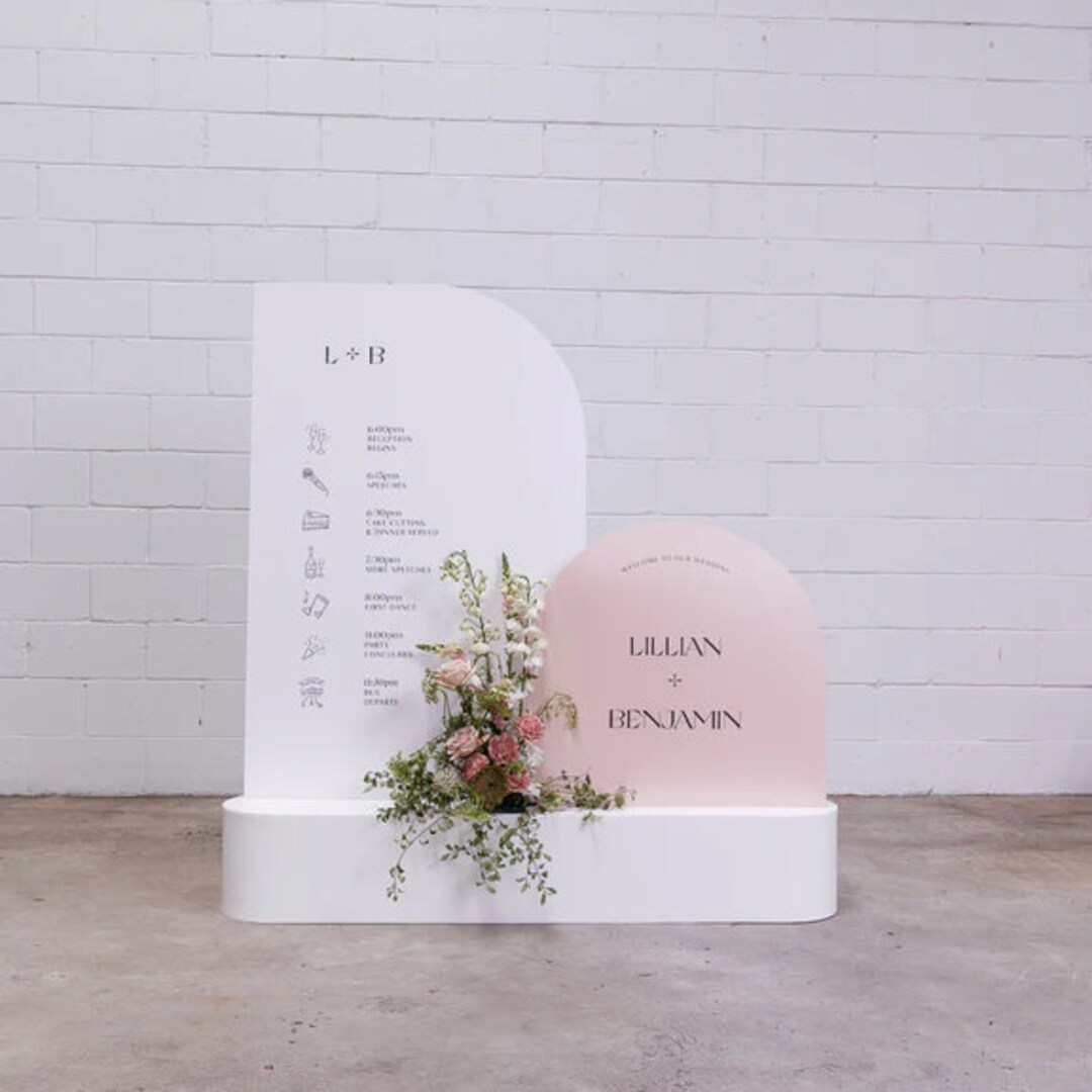 Truly Madly Dual Sign Stand Fully Customizable Printable Digital File ...