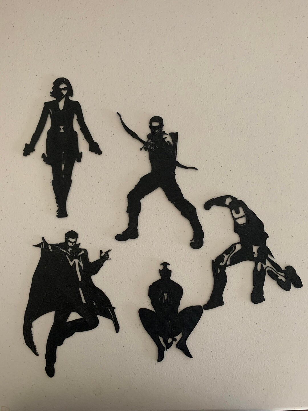 3D Printed Wall Art marvel Comic Set - Etsy