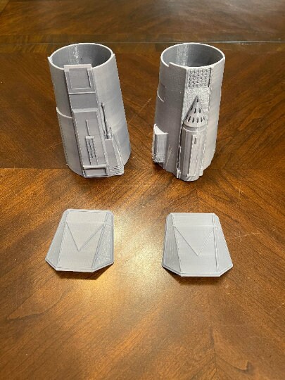 3D Printed Full Set Unfinished Mandalorian JUST ARMOR not - Etsy