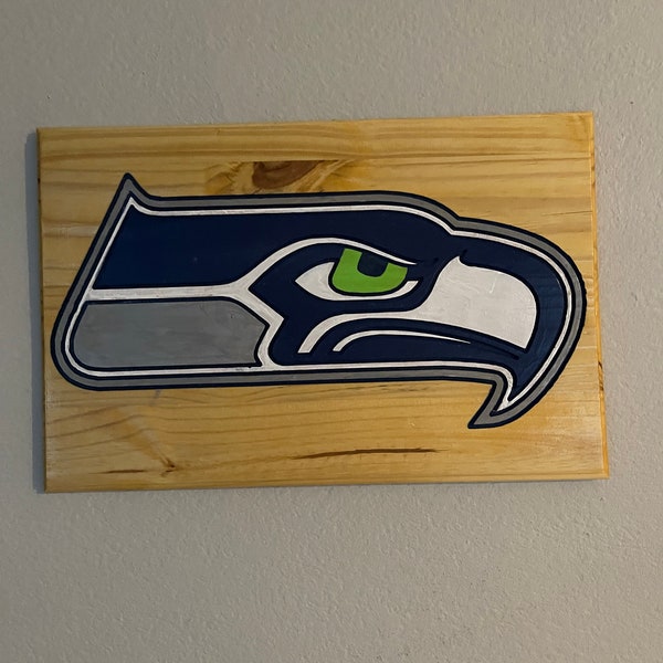 Seahawks Wood Sign - Etsy