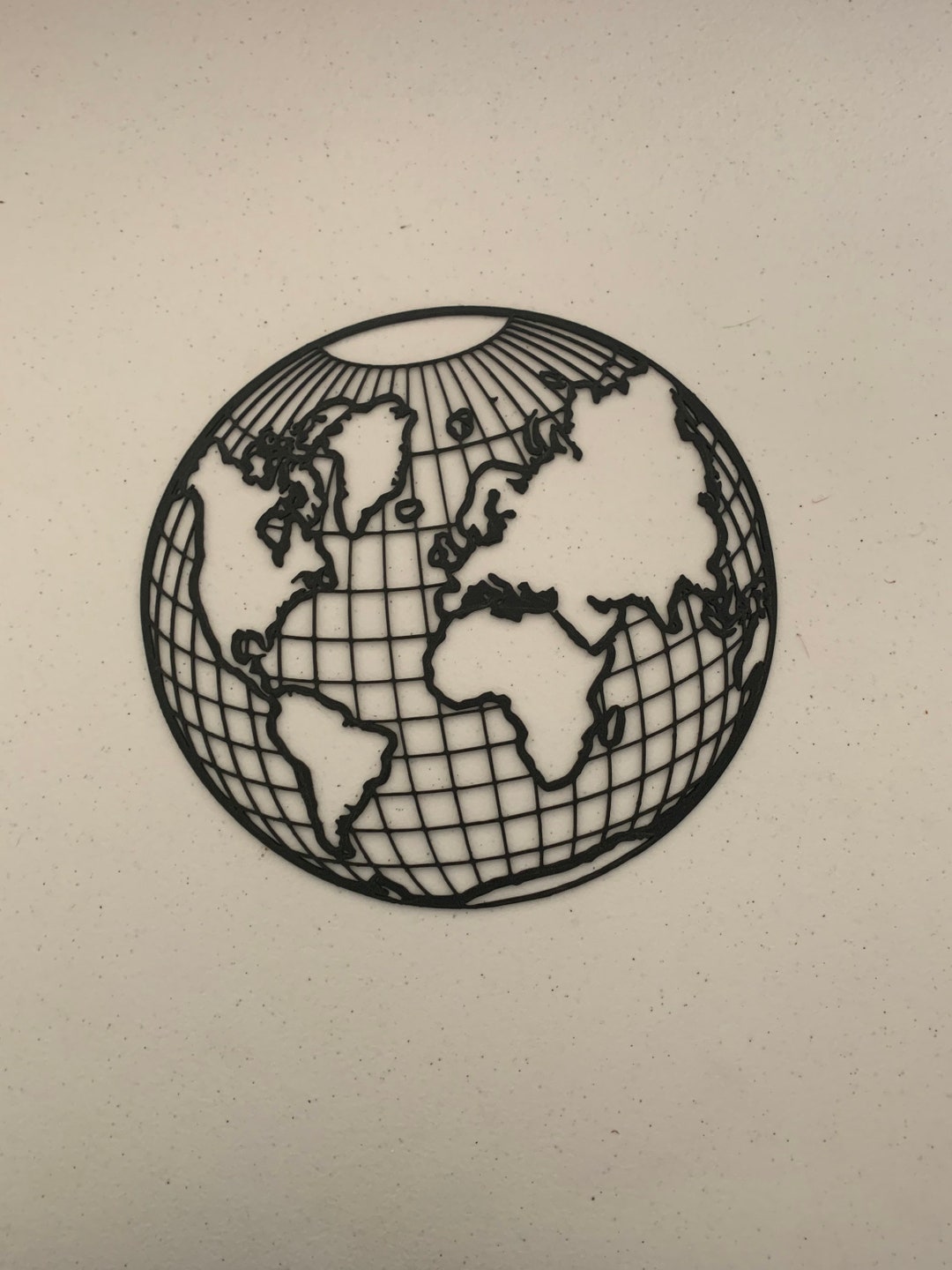 3D Globe Wall Art - Etsy