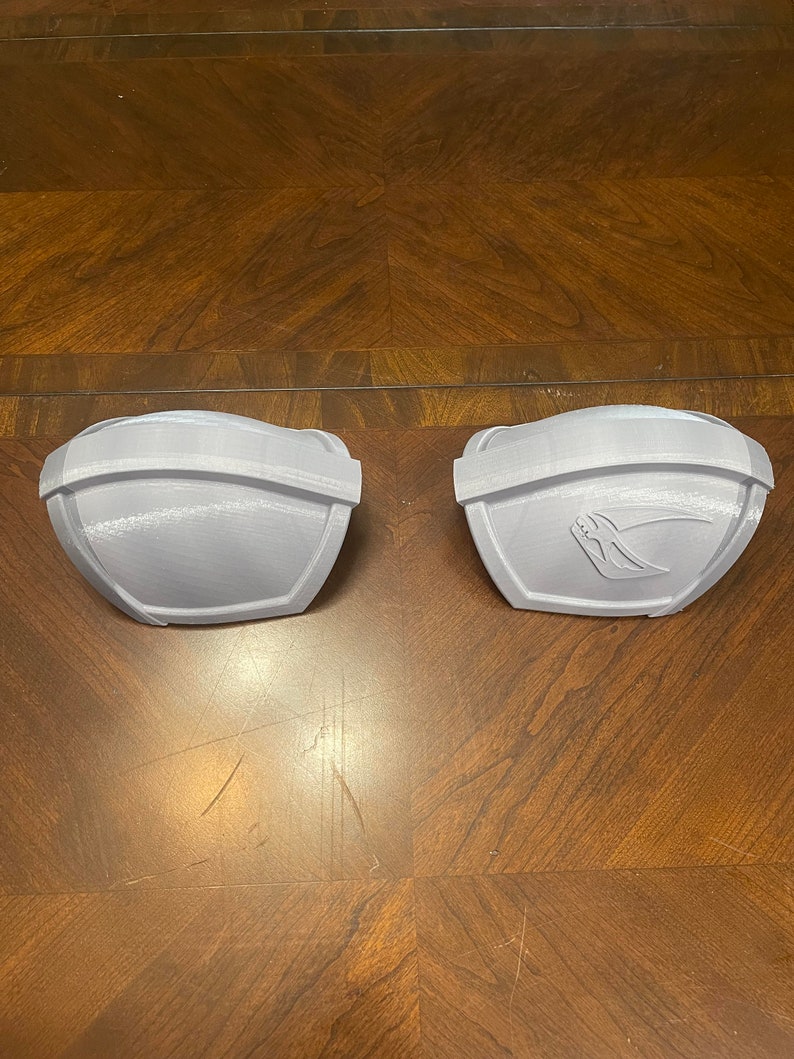 3D Printed Mandalorian Beskar Armor INDIVIDUAL PIECES raw - Etsy