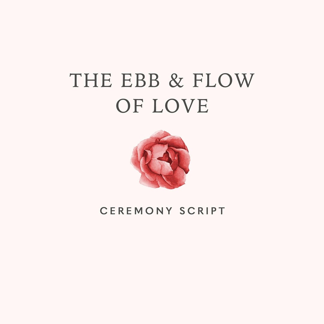 A Wedding Officiant Script About the Natural Highs and Lows of Intimacy ...