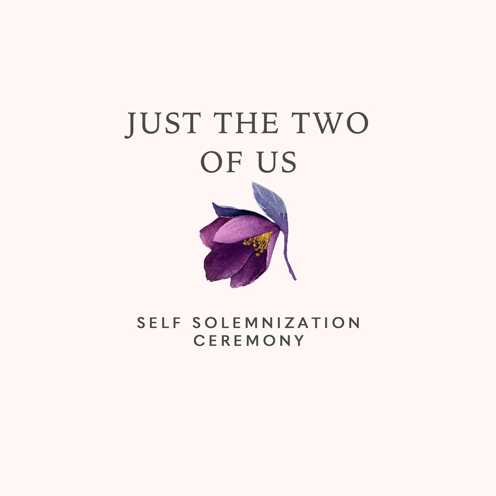 Self Solemnization Ceremony Guide | Elopement Ceremony Rituals | Self ...