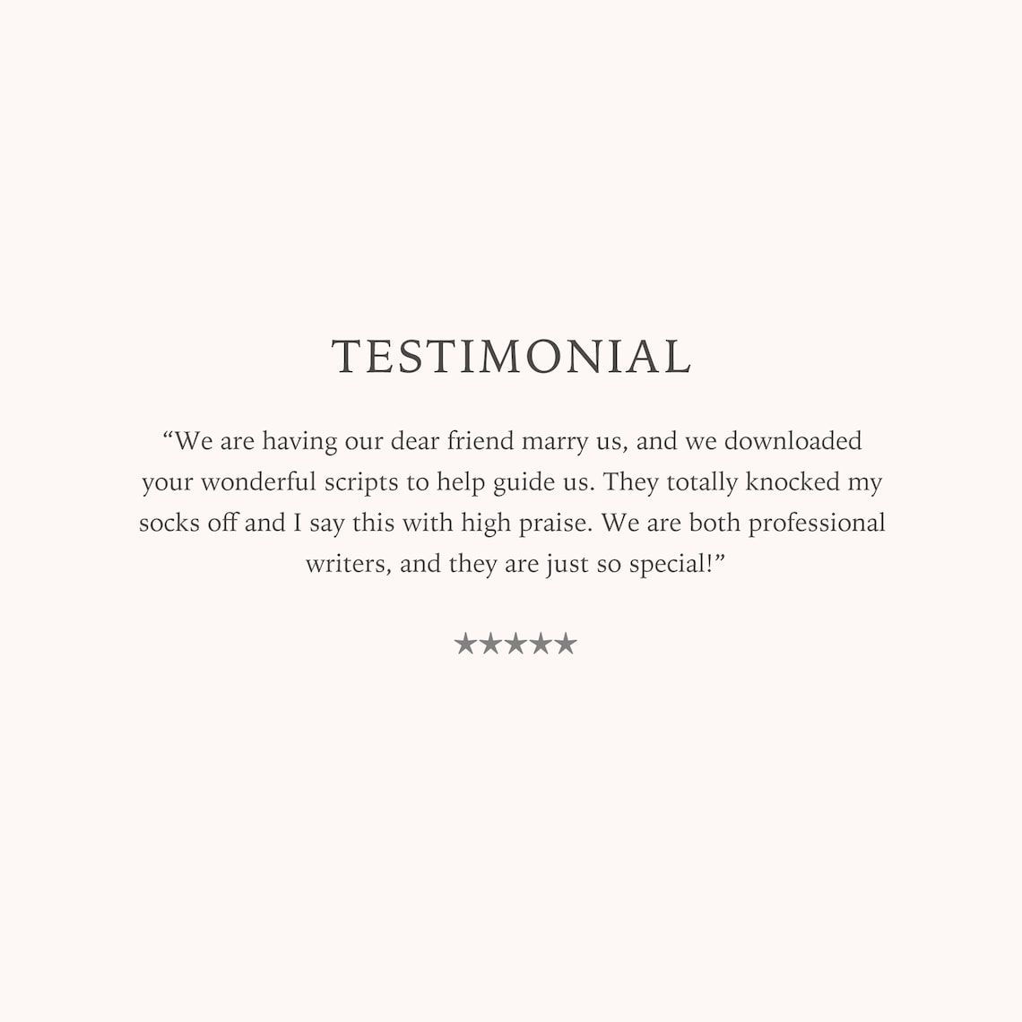 Five Sample Wedding Ceremony Scripts | Ceremony Script PDF Bundle | Non ...