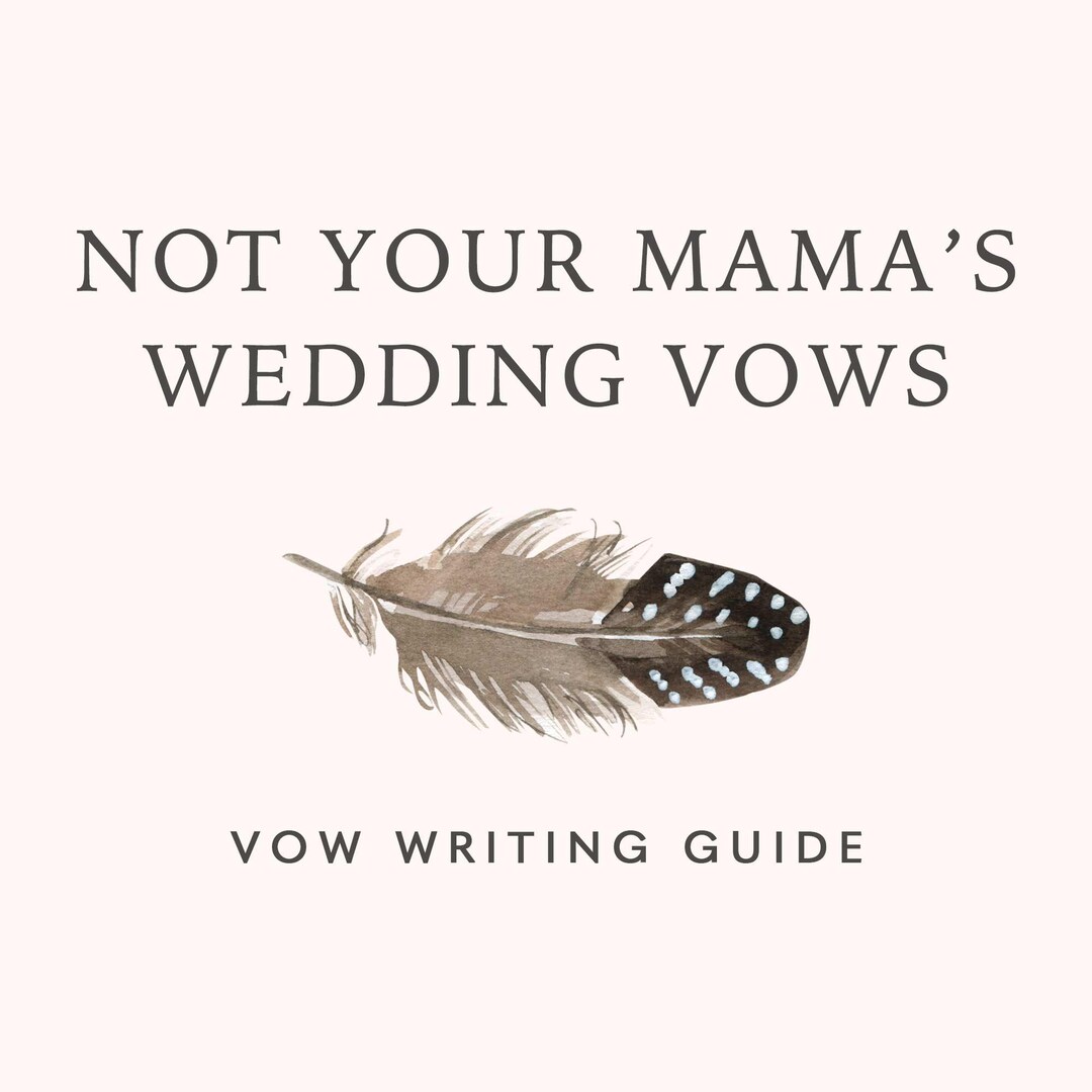 Personal Wedding Vow Writing Guide & Step by Step Tutorial | Write ...