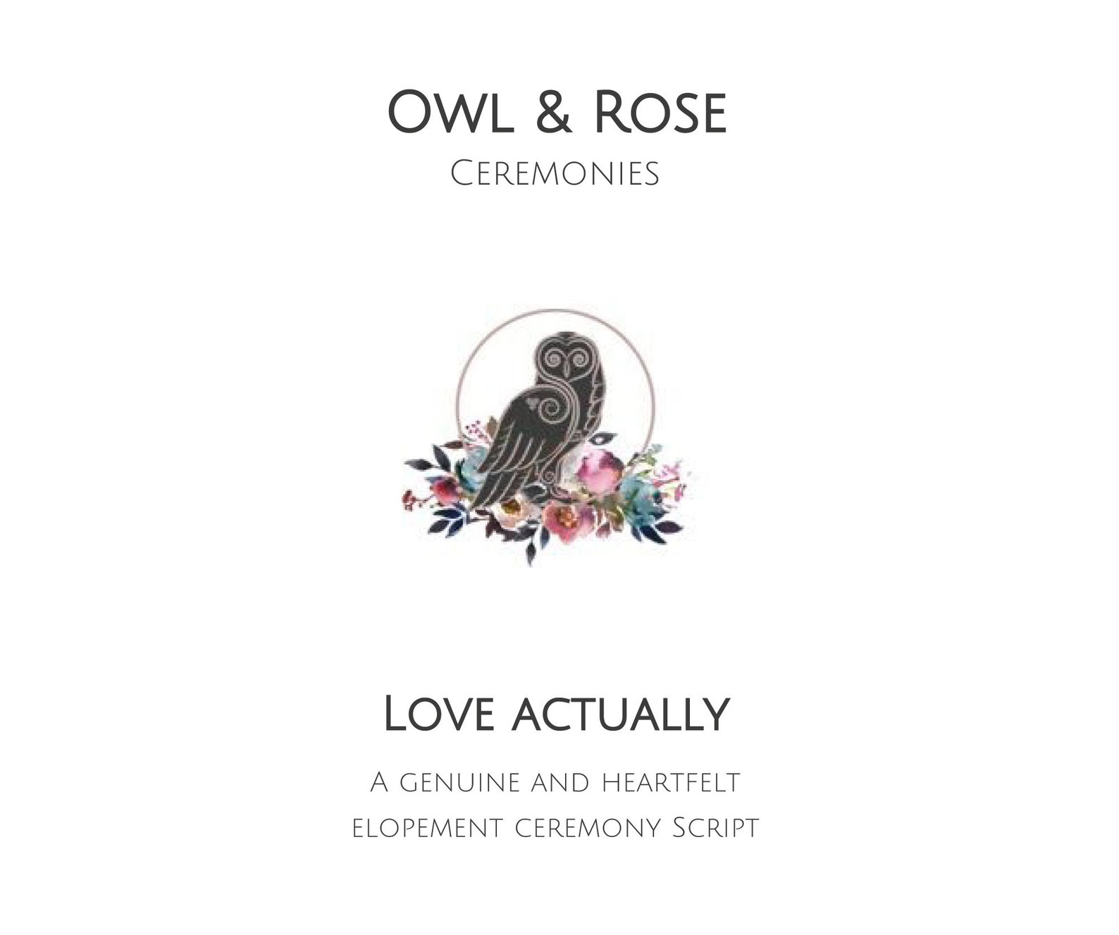 Elopement Ceremony Script Bundle Elopement Script PDF Bundle - Etsy