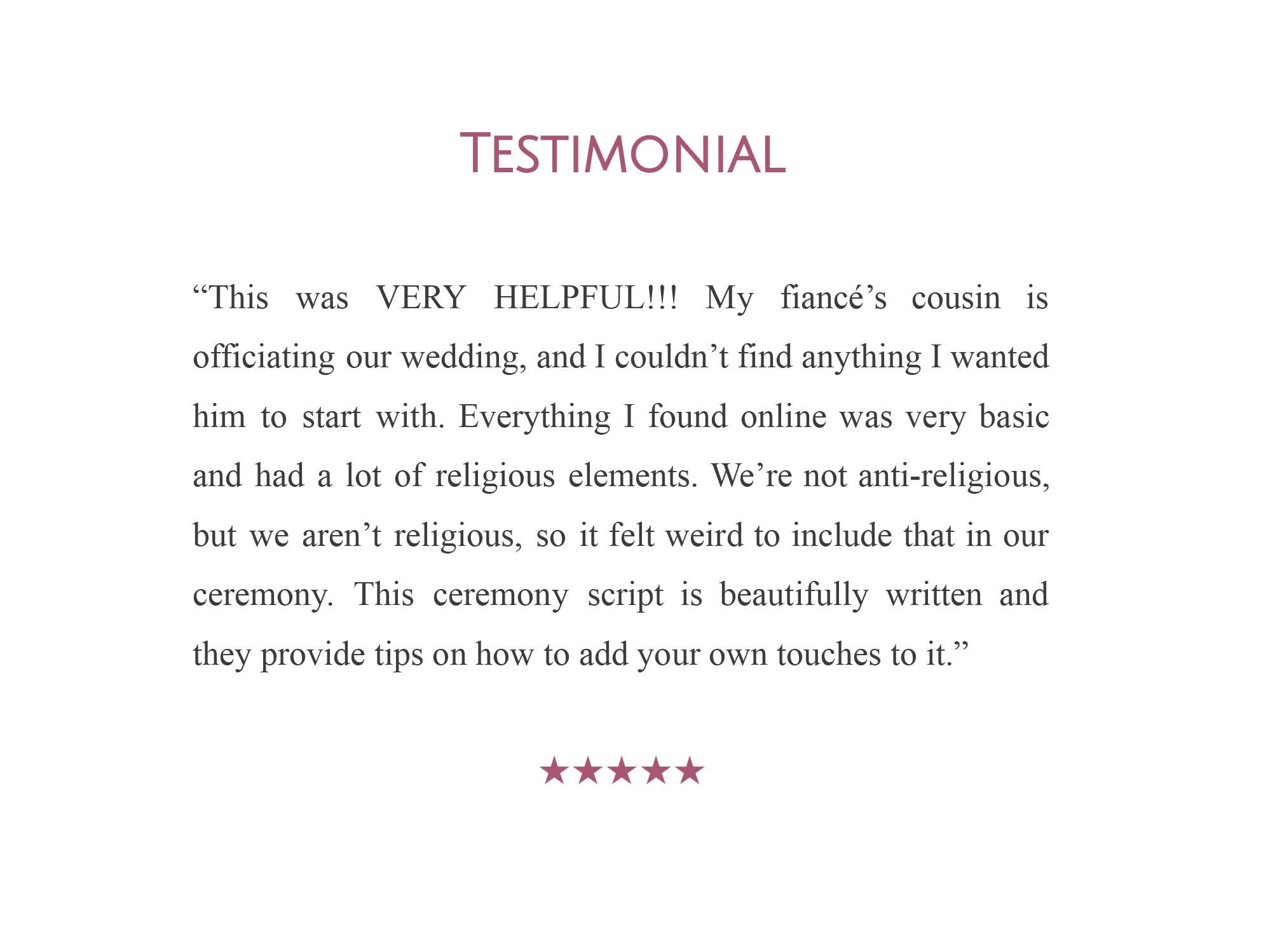 Unique Wedding Script | Remembering to Remember | Celebrant Ceremony ...