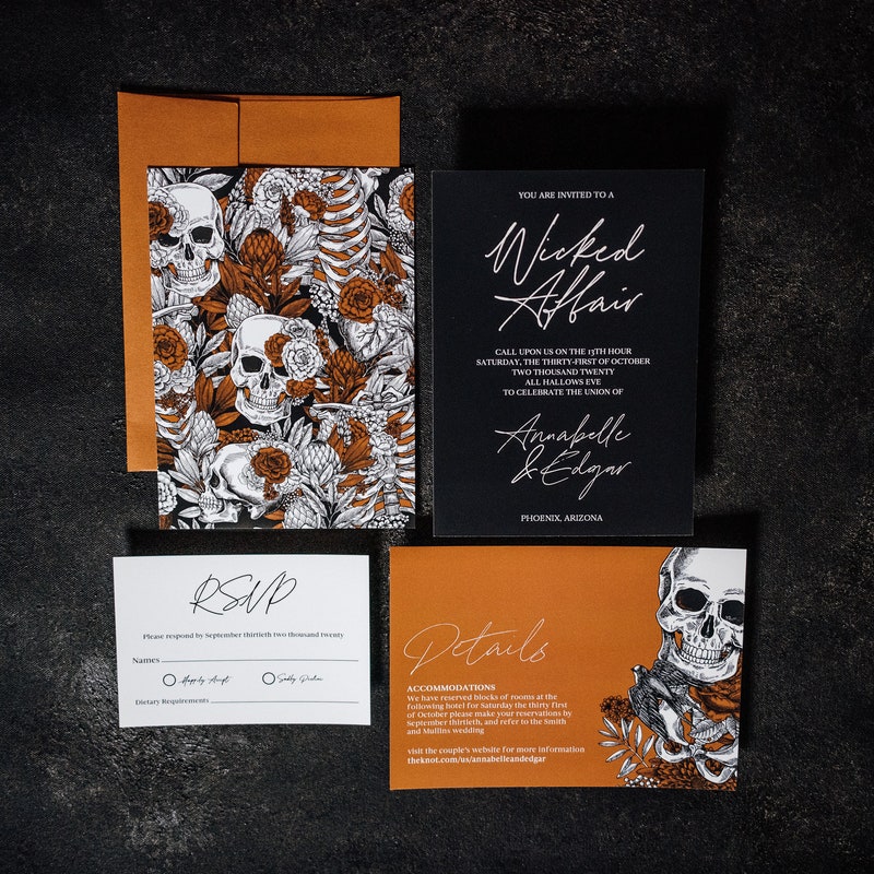 Skull Wedding - Etsy