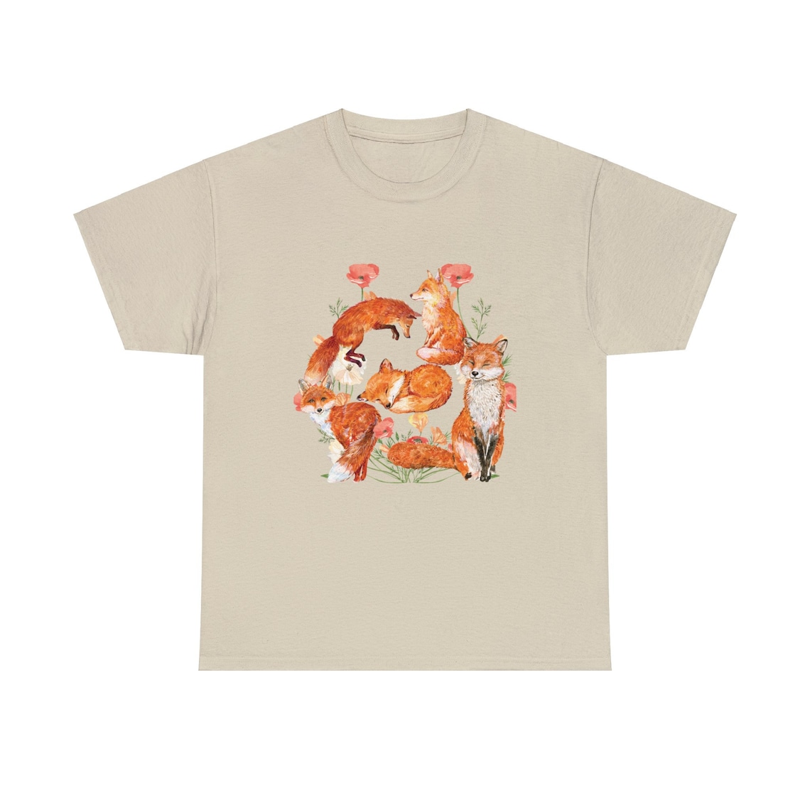Cottagecore Fox Shirt Coquette T Shirt Cottage Core Fox Shirt Granola ...
