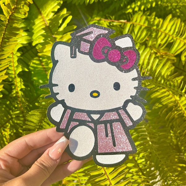 Hello Kittys Graduation Cap - Etsy