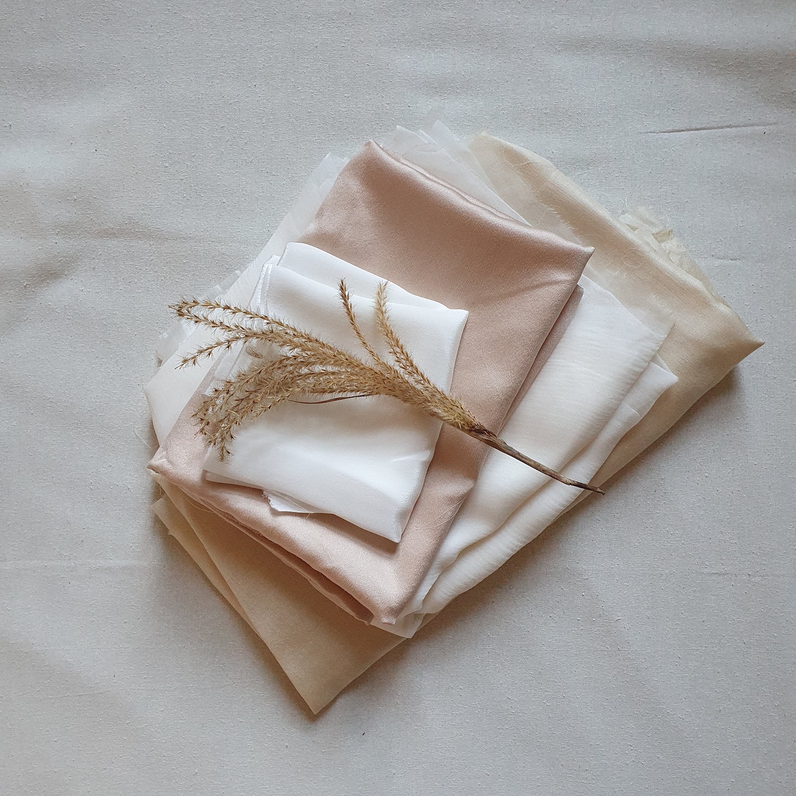 Organic Lotus Stem Silk Satin Fabric Ethical Zero Waste Cruelty Free ...