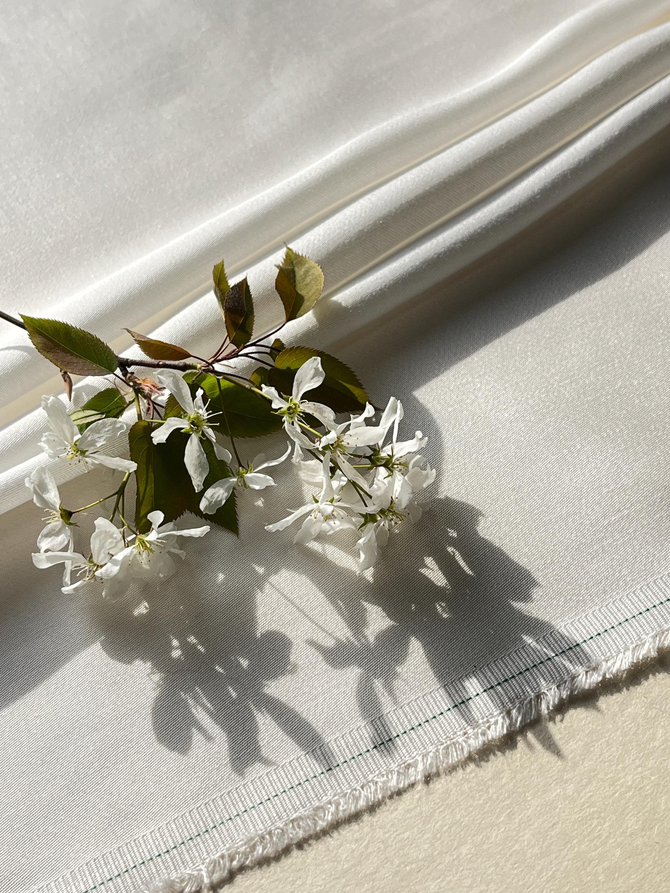 Organic Lotus Stem Silk Satin Fabric Ethical Zero Waste Cruelty Free ...