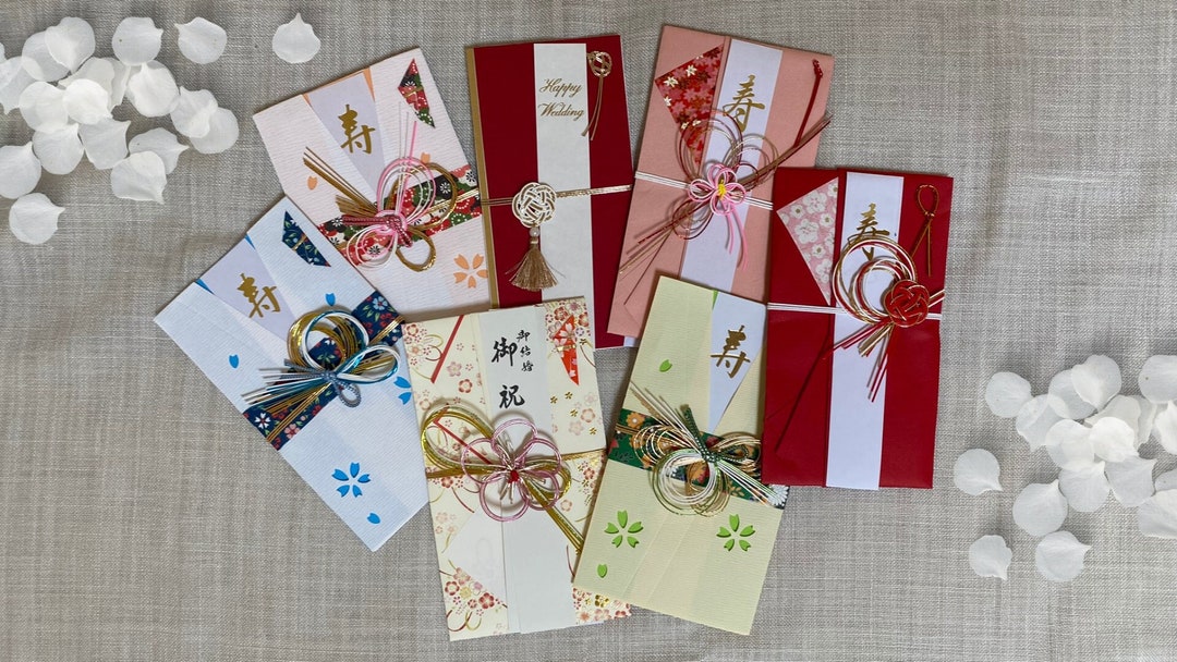 Custom Japanese Traditional Decorative Envelope Kimono Shaped for ...