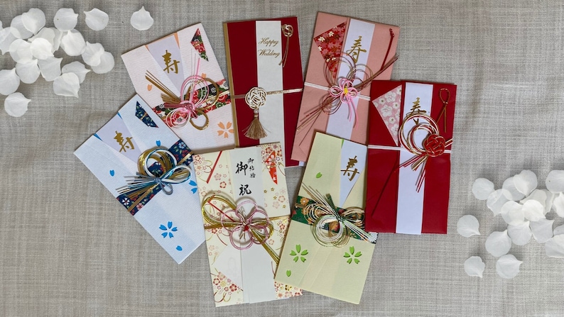 Custom Japanese Traditional Decorative Envelope Kimono Shaped for ...
