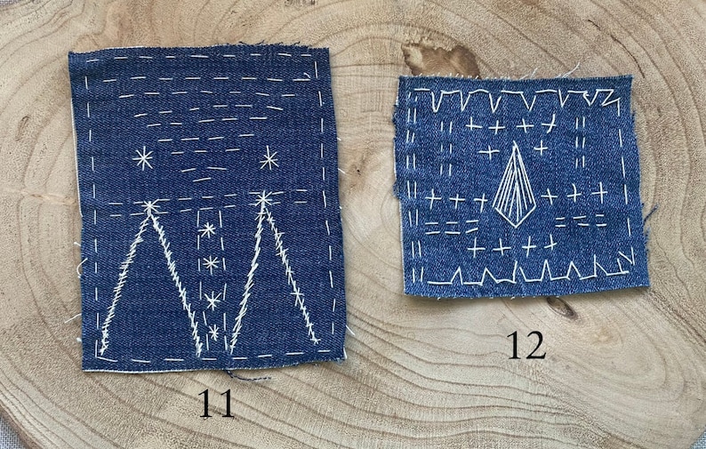 Boro Patches for Visible Mending Perfect for Jeans, Jackets or ...