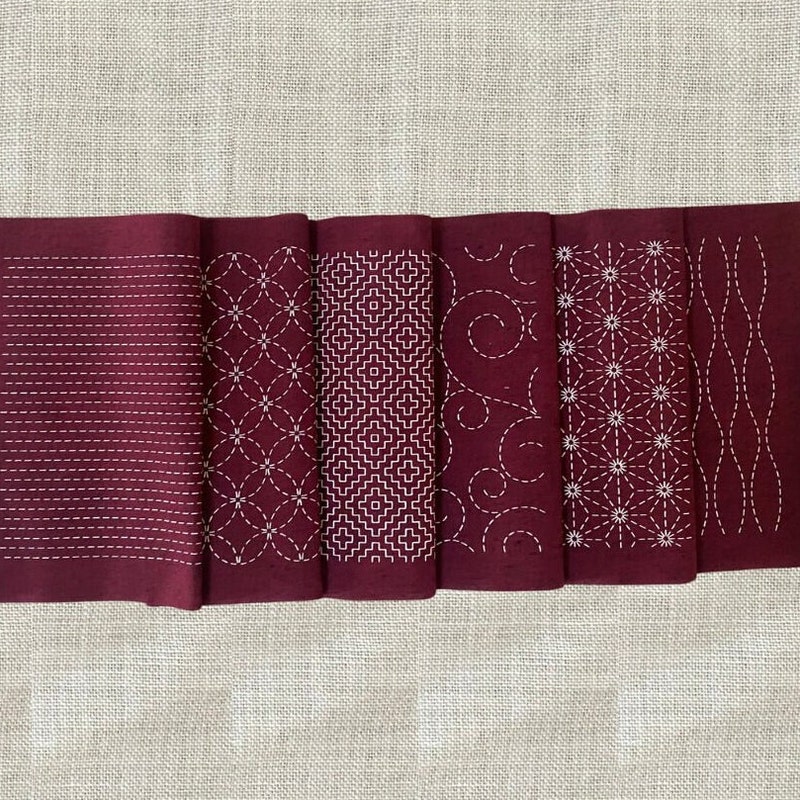 Sashiko Fabric - Etsy UK