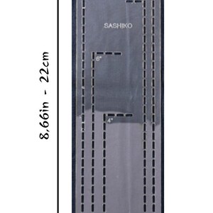 Ruler Sashiko Flexible and Reusable Plastic for Japanese Embroidery ...