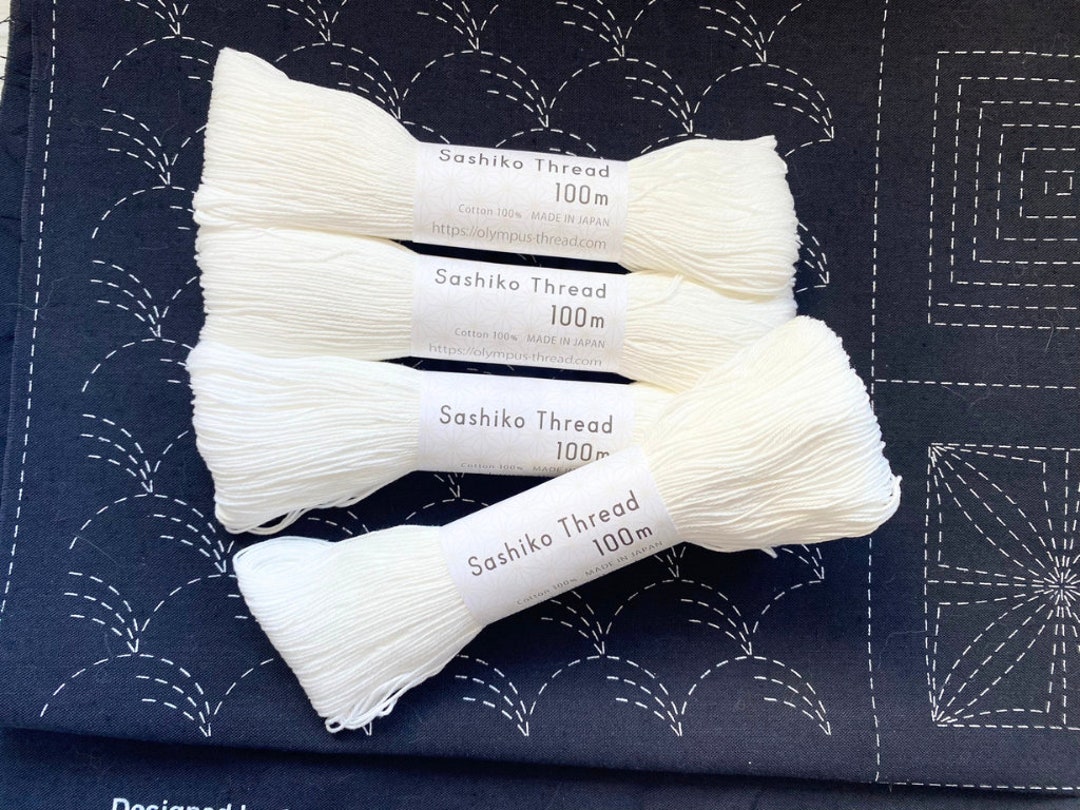 100m Thick off White Thread for Hand Embroidery Thread for Sewing With ...