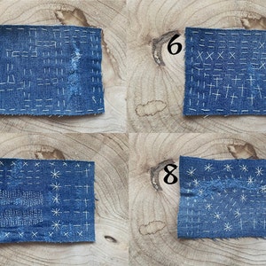 Boro Indigo Blue Patches for Jackets, Jeans or Backpacks Hand Sewn ...