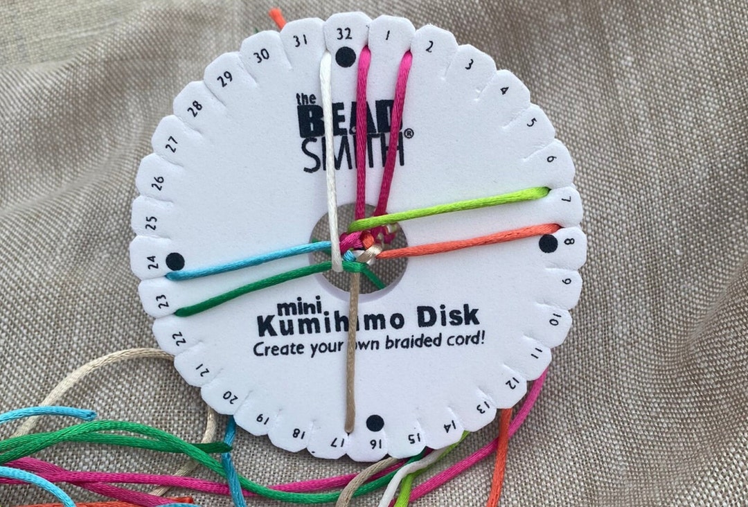 The Beadsmith Kumihimo Disk 5,90", Create Your Own Bracelets Frienship ...