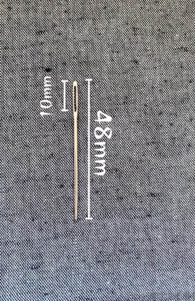 Long Large Eye Sashiko Needle for Easy Hand Sewing and Embroidery ...