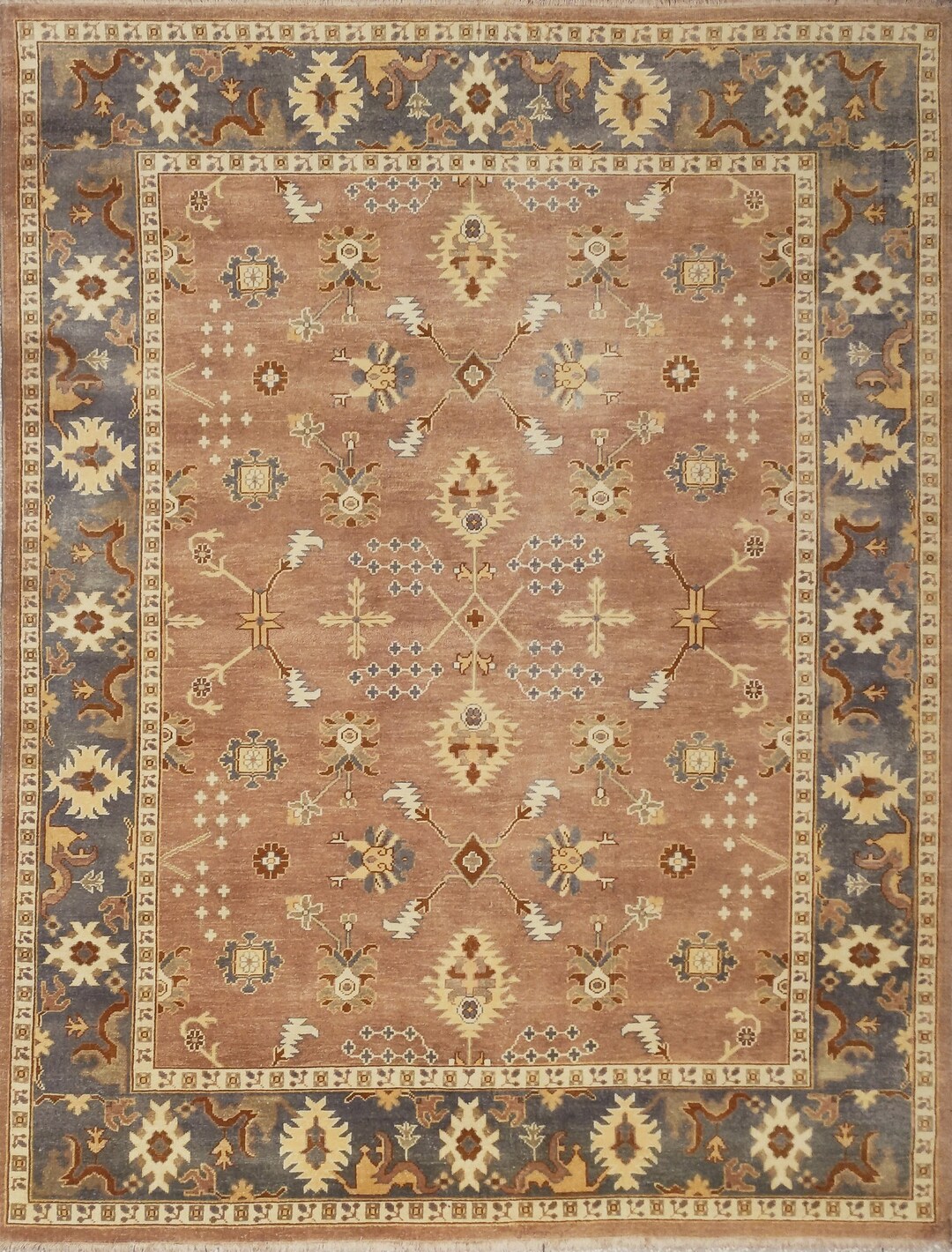 Traditional Turkish Knotted Wool Area Rug for Living Room and - Etsy