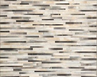 Gray Patchwork Rug | Etsy