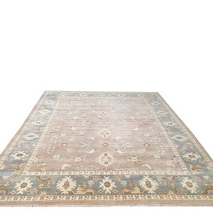 Traditional Turkish Knotted Wool Area Rug for Living Room and - Etsy