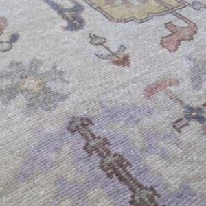 New Traditional Turkish Knotted Wool Area Rug for Living Room - Etsy