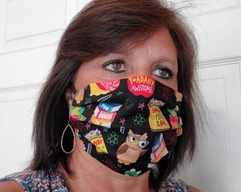 Teacher Face Mask | Etsy