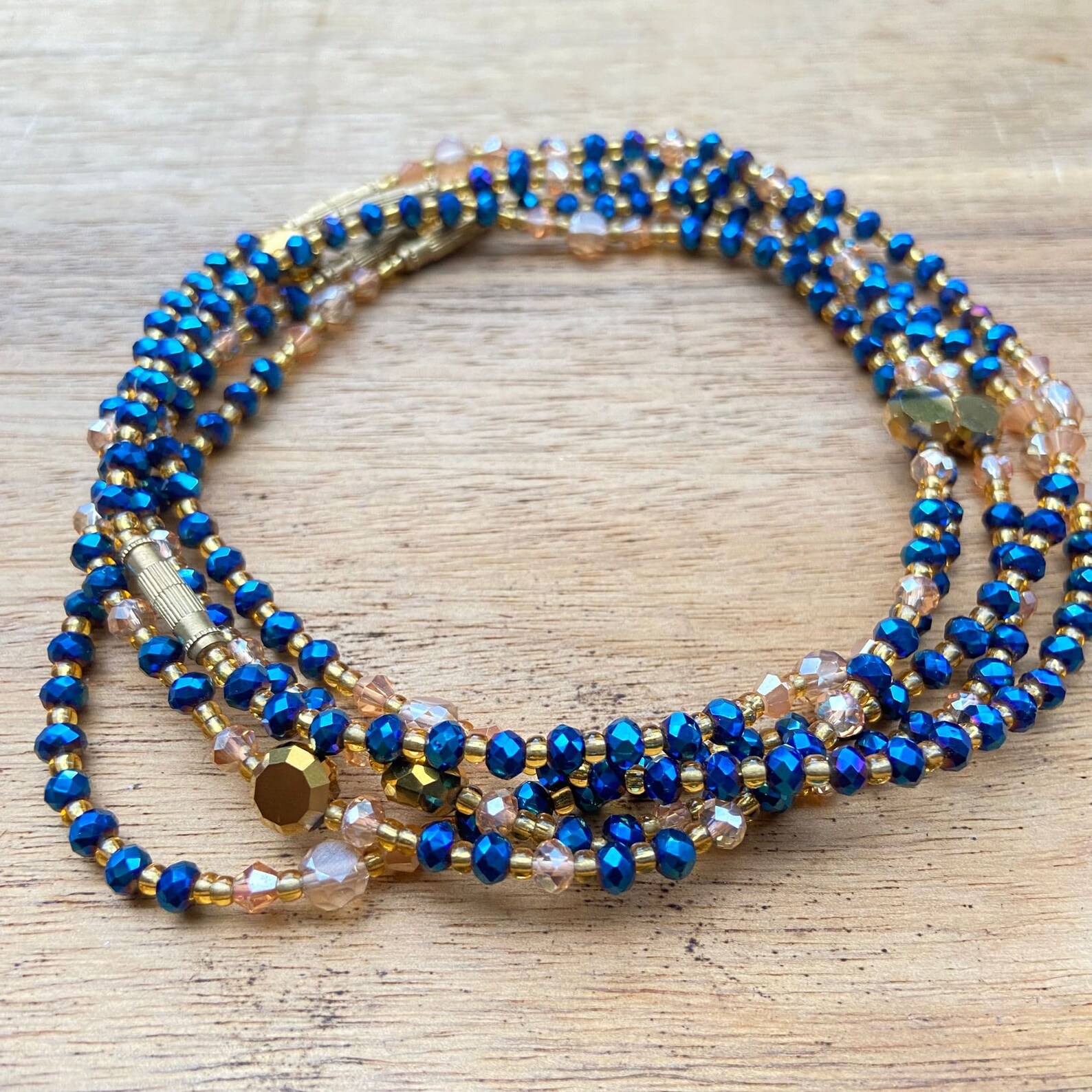 Cedi African Beaded Anklet. - Etsy