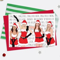 Mean Girls Christmas Bundle, Mean Girls Christmas Jingle Bell Rock PNG ...