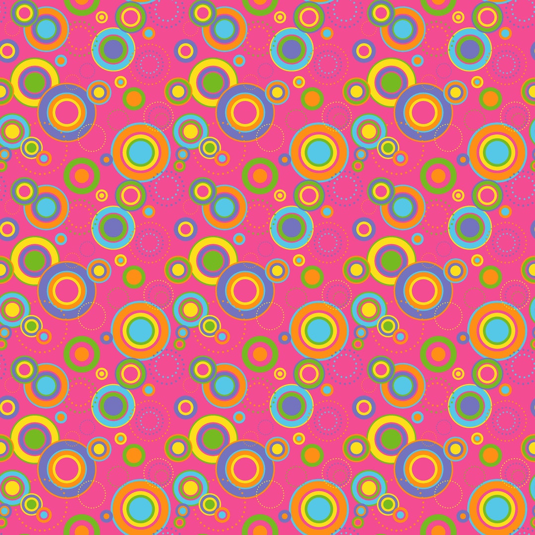 Seamless Retro Rainbow Digital Paper - Etsy