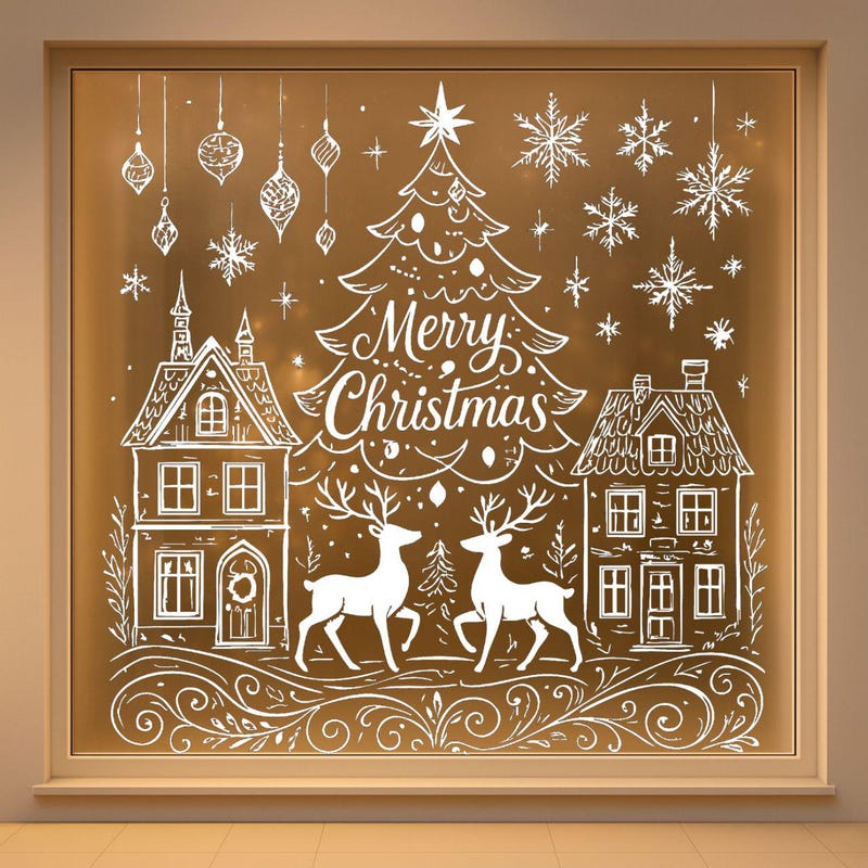 Stencils for Window Snow Spray - Etsy