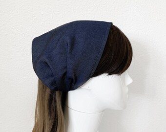 Denim Head Wrap - Etsy
