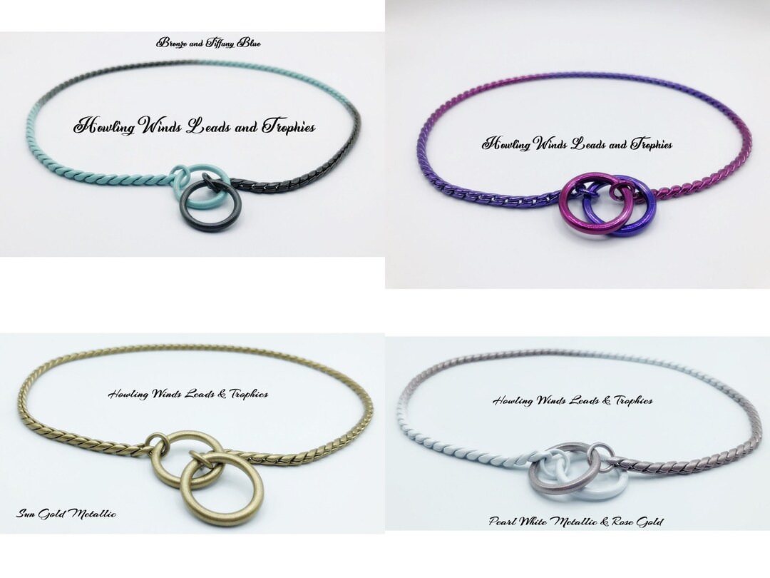 Powder Coated 24 Inch X 5.0mm Heavy Snake/hex Show Chains - Etsy