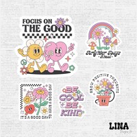 Orange Aesthetic Sticker / Preppy Girl Stickers / VSCO Sticker Pack ...