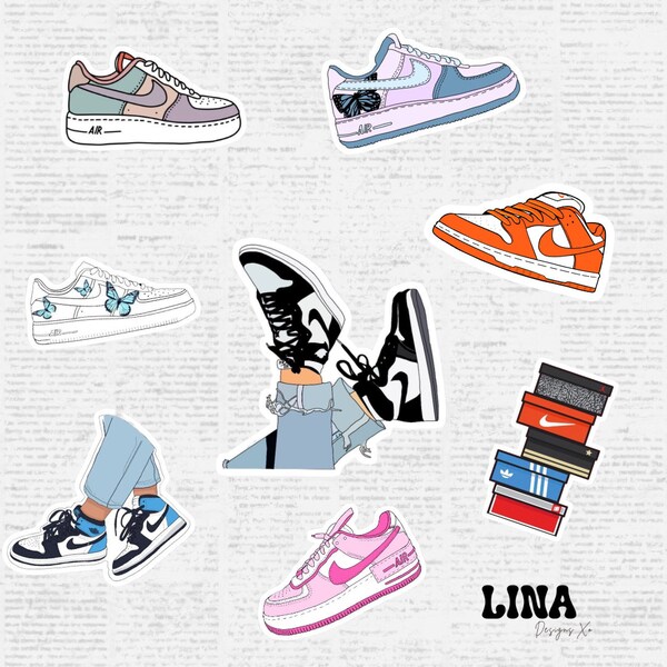 Nike Stickers - Etsy