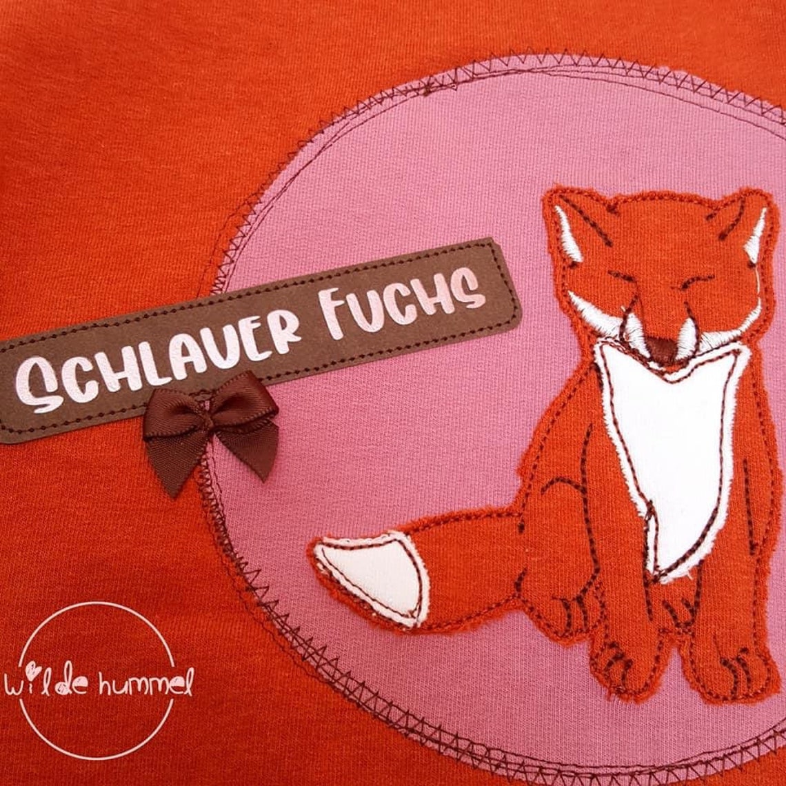 Stickdatei Fuchs Stick verschiedene Größen digitale Datei | Etsy