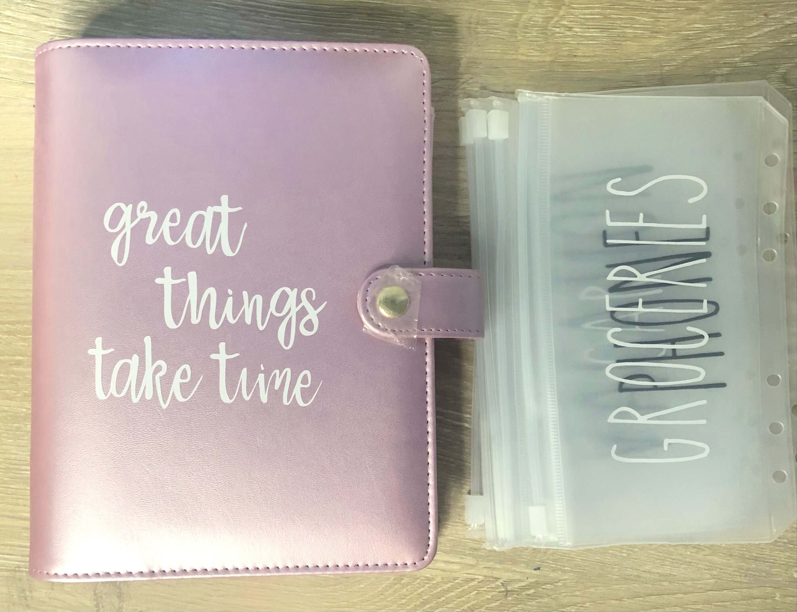 Starter Cash Envelope System Wallet Personal Planner 6 Ring | Etsy