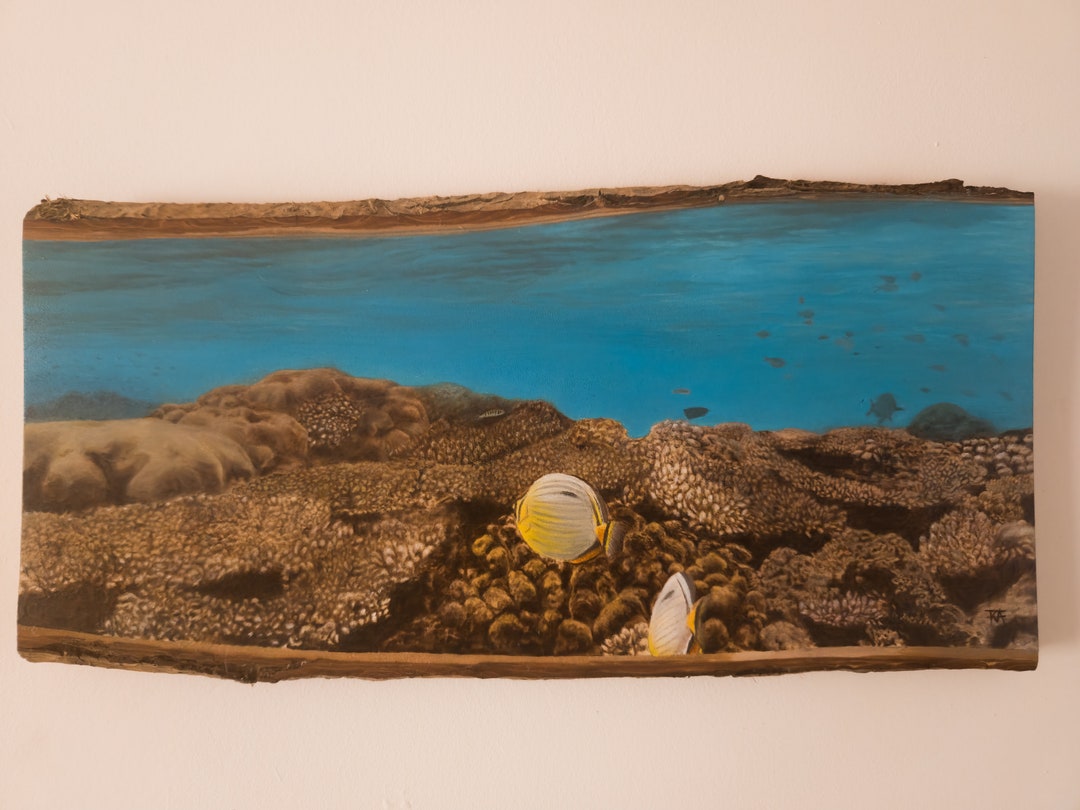 Coral Reef Wood Burning Pyrography Art take a Picture, Itll Last Longer ...