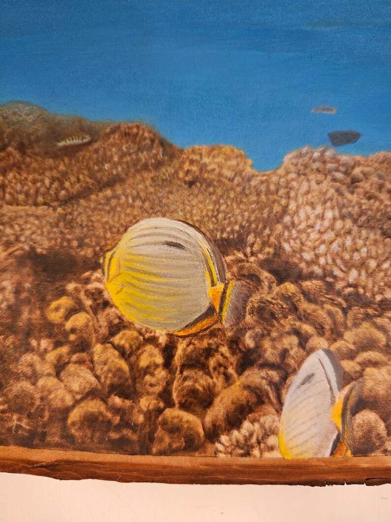 Coral Reef Wood Burning Pyrography Art take a Picture, Itll Last Longer ...