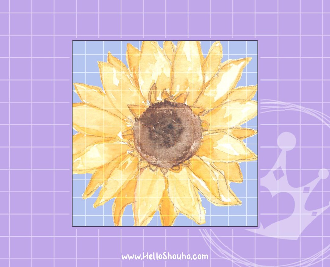 Sunflower Sticky Notes | Sticky Memo Pad | 50 Sheets - Etsy