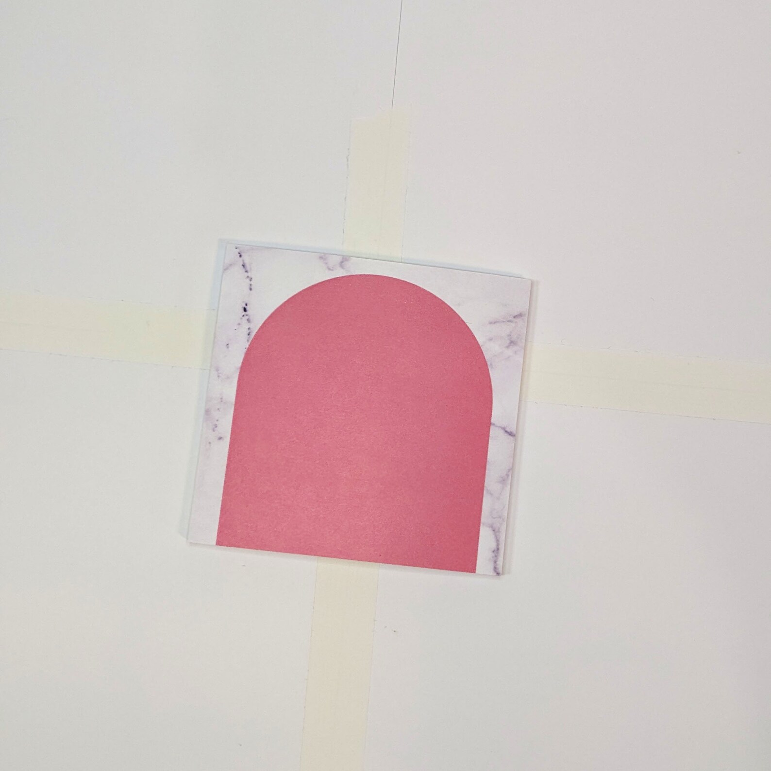 Pink Marble Sticky Notes Sticky Memo Pad 50 Sheets - Etsy