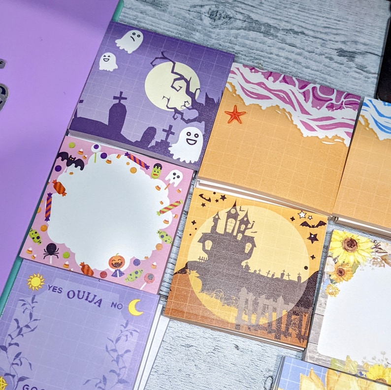 Halloween Candy Sticky Notes Sticky Memo Pad 50 Sheets - Etsy