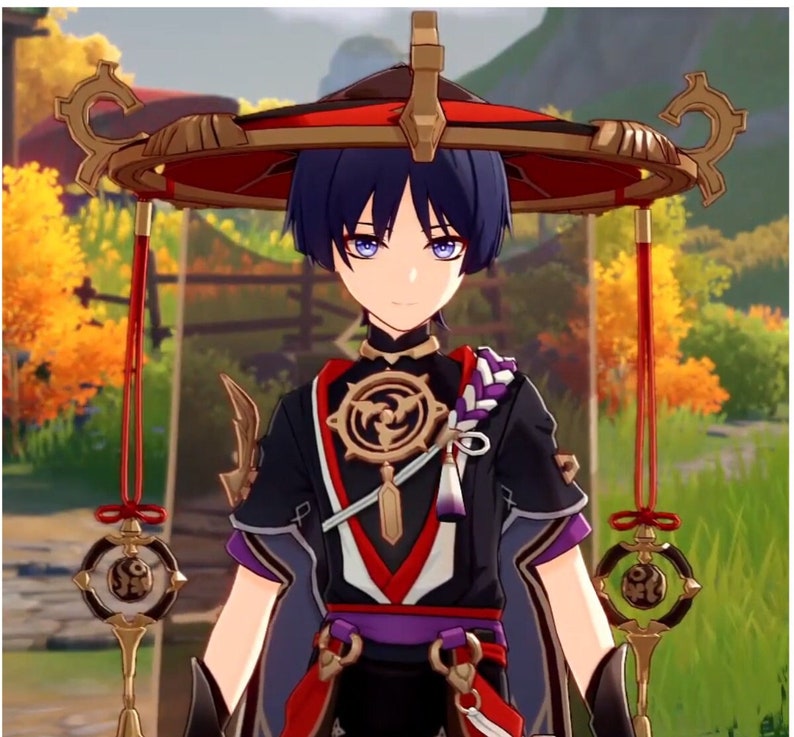 Scaramouche Fatui Inazuma Genshin Impact costume cosplay gioco - Etsy ...